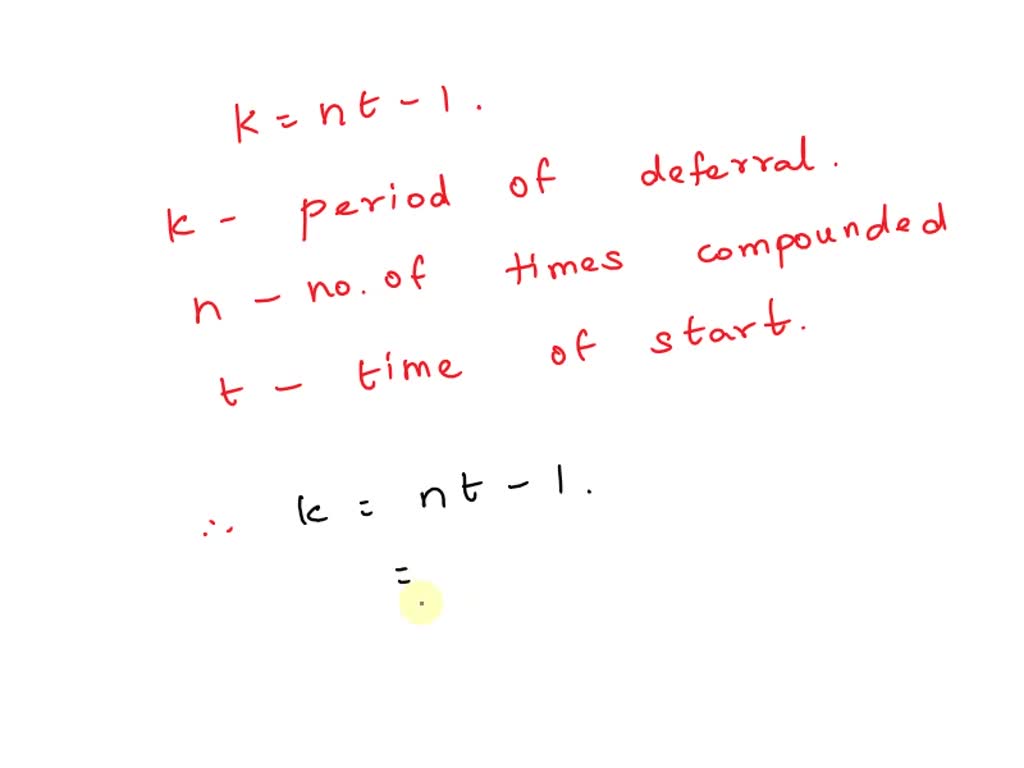 SOLVED: 5. Quarterly payments of 300 for 9 years that will start 1 year ...