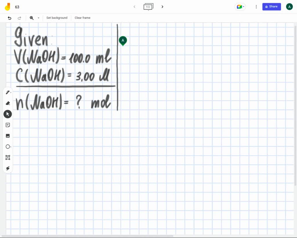 SOLVED: 8) How many moles of NaOH are contained in 100.0 mL of 3.00 M NaOH? A) 0.300 moles B) 0. ...