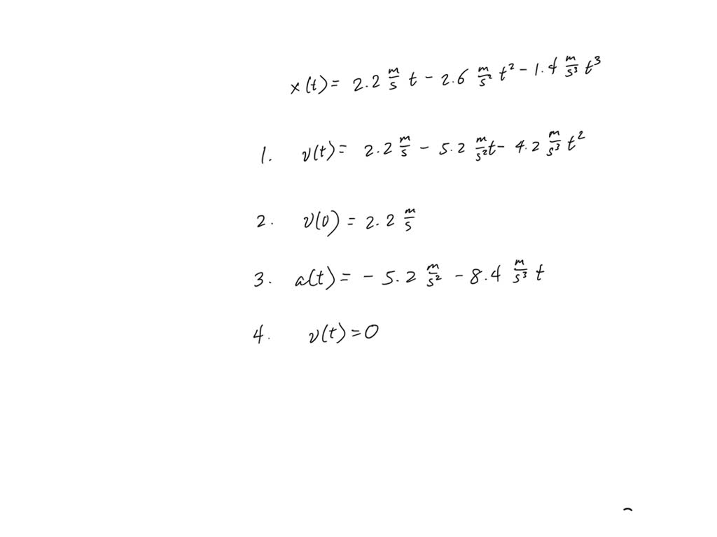 SOLVED: ASSIGNMENT 1 1- A particle starts from rest at (s= -2 m) and moves along the x-axis with ...