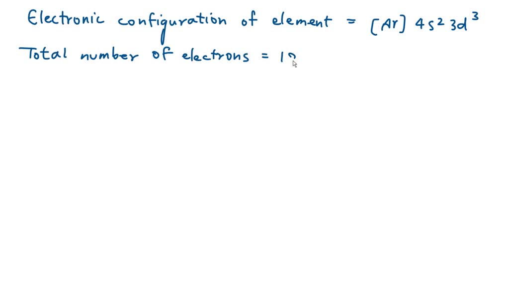 SOLVED: Please input the element symbol for the element with the ...