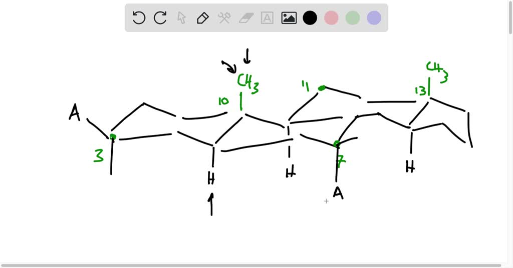 SOLVED: 45. Consider the two methyl groups indicated with letters in ...