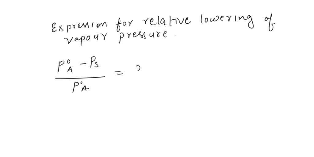 SOLVED: 2. Use the shortcut vapor pressure equation to calculate the ...