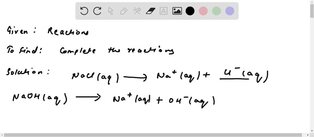 SOLVED: Use the conductivity interactive to complete the chemical ...