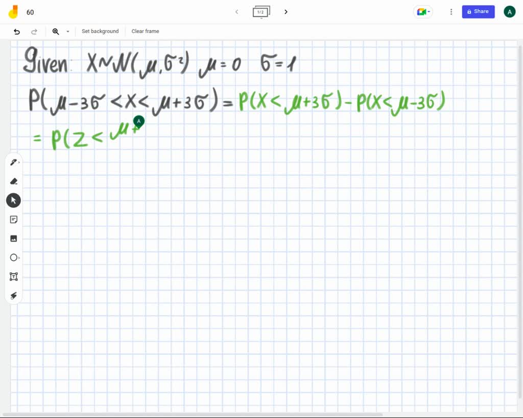 SOLVED: If a random variable has the standard normal distribution, find ...