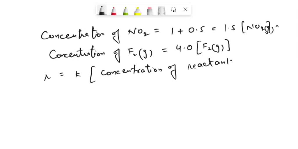 The formation of nitryl fluoride, 2NO2(g) + F2(g) â‡Œ 2NO2F(g) is first ...