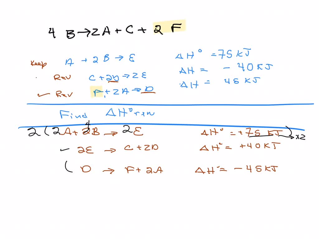 SOLVED: Use the thermochemical data that follow to calculate the value ...