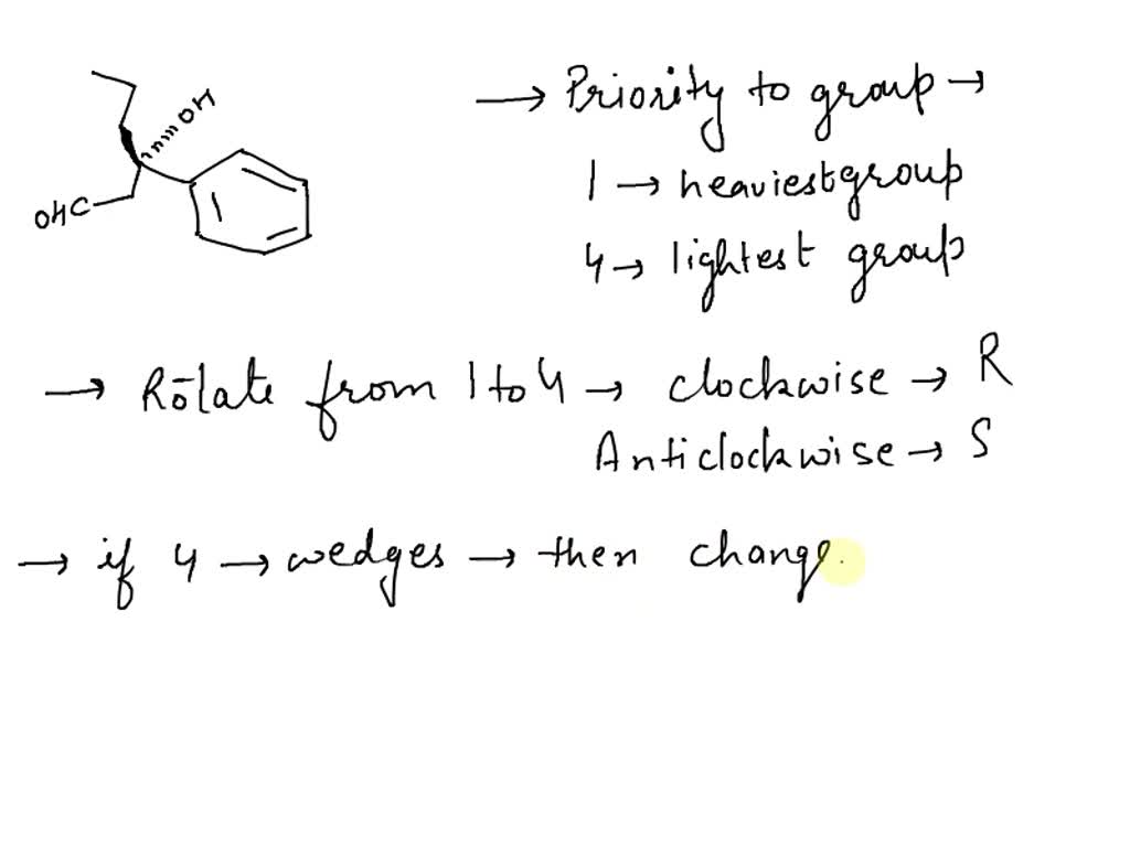 Solved Use The Cahn Ingold Prelog Rules To Choose The Correct Priority