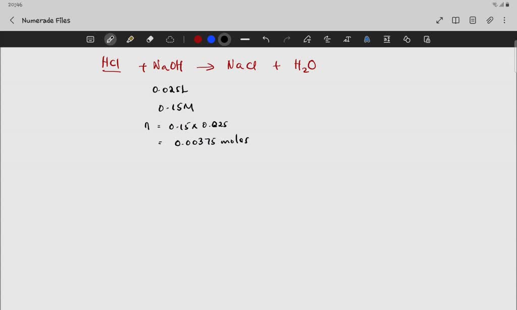 SOLVED: A 10.00 mL sample of concentrated HCl was diluted to mark in a 100 mL volumetric flask ...