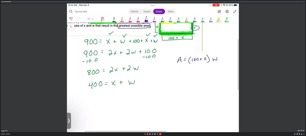 Starting with a 100-foot-long stone wall, a farmer would like to ...