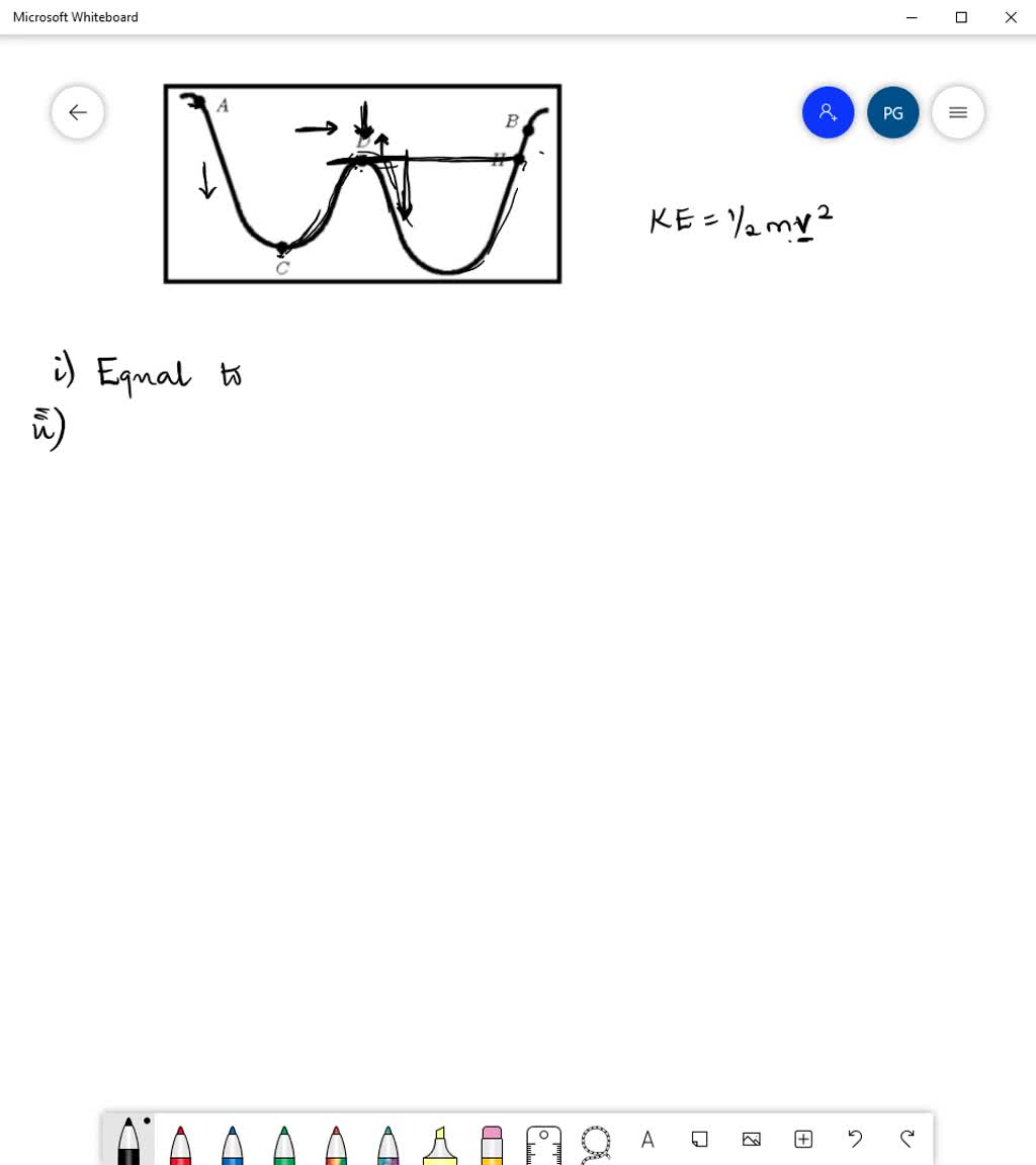Solved 6 [ipt] The Figure Shows A Bead Sliding Without Friction Along Curved Wire In A