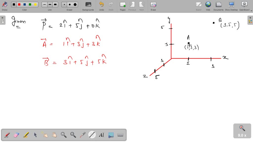 SOLVED: Find the work done by a force p acting on a body if the body is ...