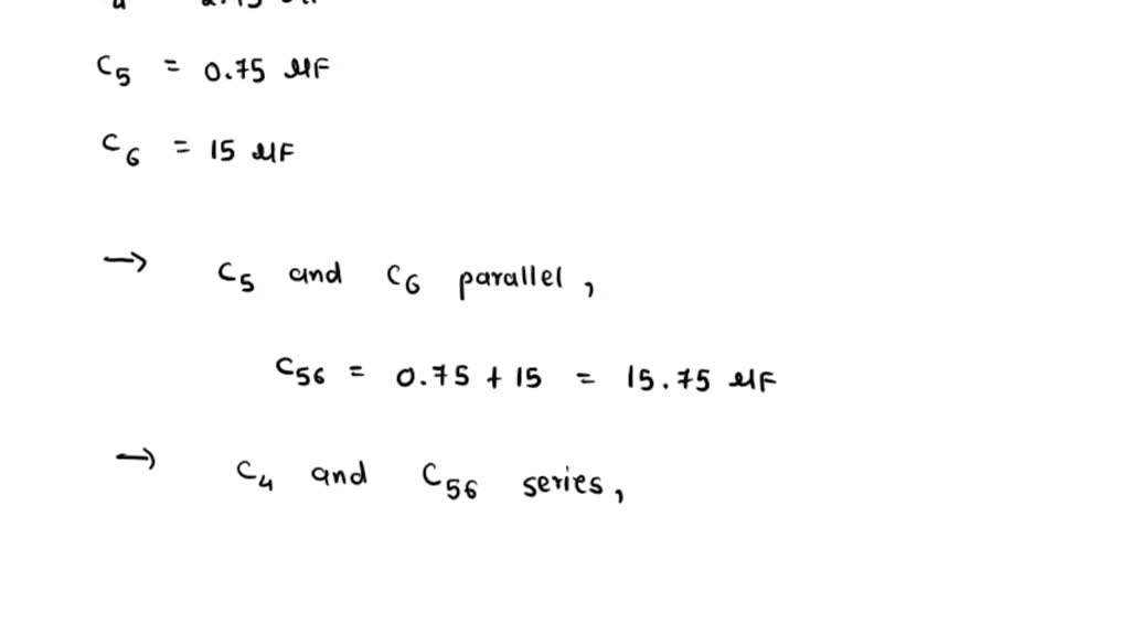 SOLVED: Find the total capacitance Ctot of the combination of ...