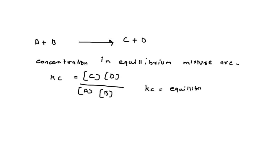 SOLVED: Suggest how the thermodynamic equilibrium constant may respond ...