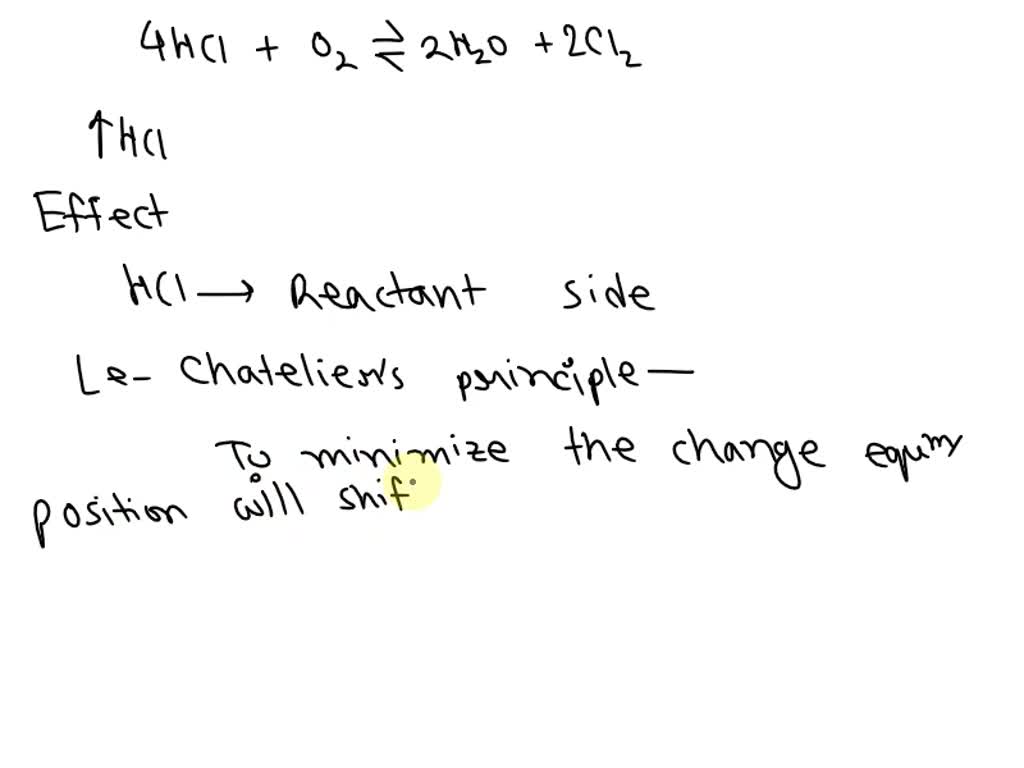 SOLVED: Consider the following equilibrium reaction with gaseous ...
