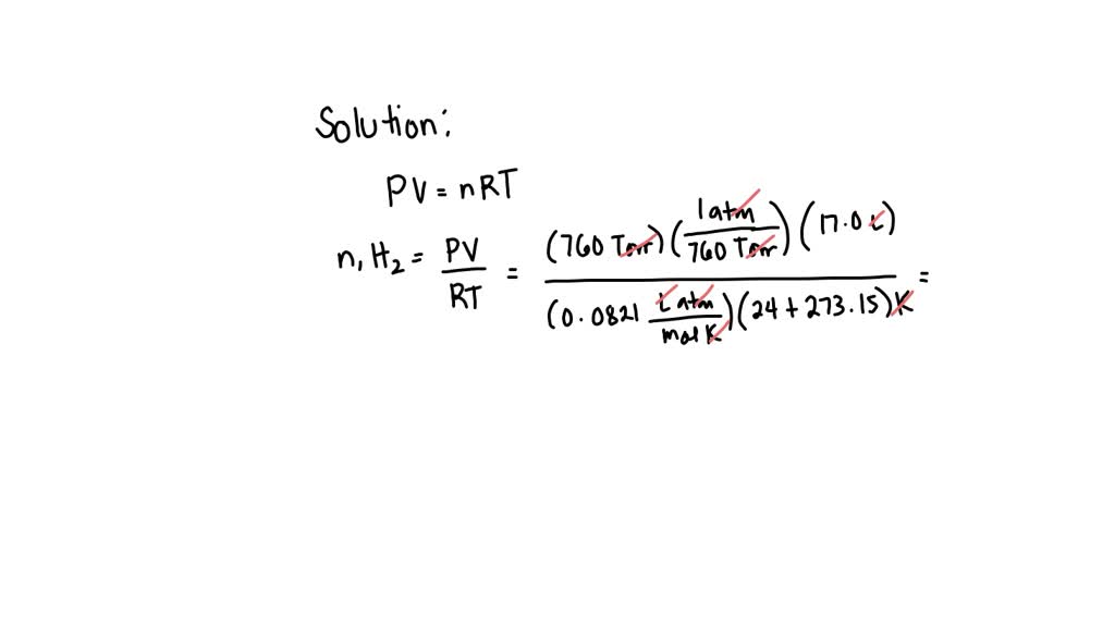 SOLVED: Calcium hydride, CaH2, reacts with water to form hydrogen gas ...
