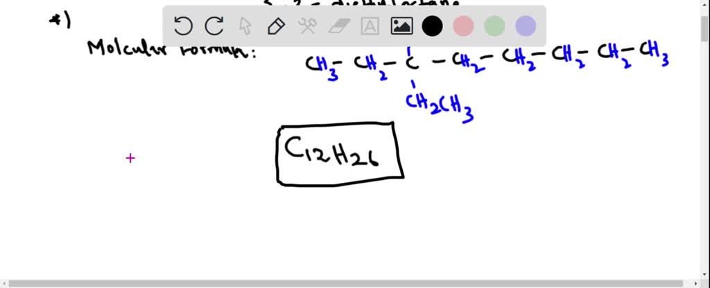 SOLVED: Givc thc molecular formula, thc linc bond structural formula ...