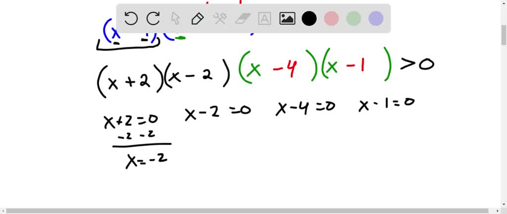 SOLVED: Solve polynomial inequality with bounce SOLVED: Solve polynomial inequality with bounce