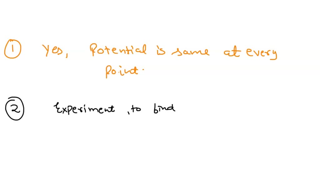 SOLVED: 7 O 5 13 8 The difference between the electric potential at two ...