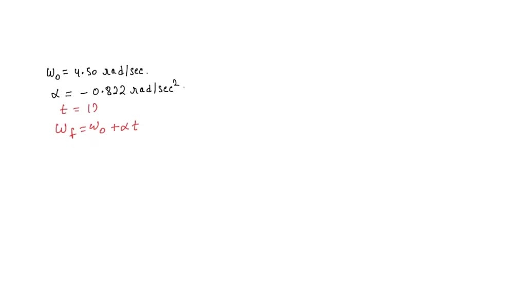 SOLVED: A wheel turning 4.50 radians experiences an angular ...