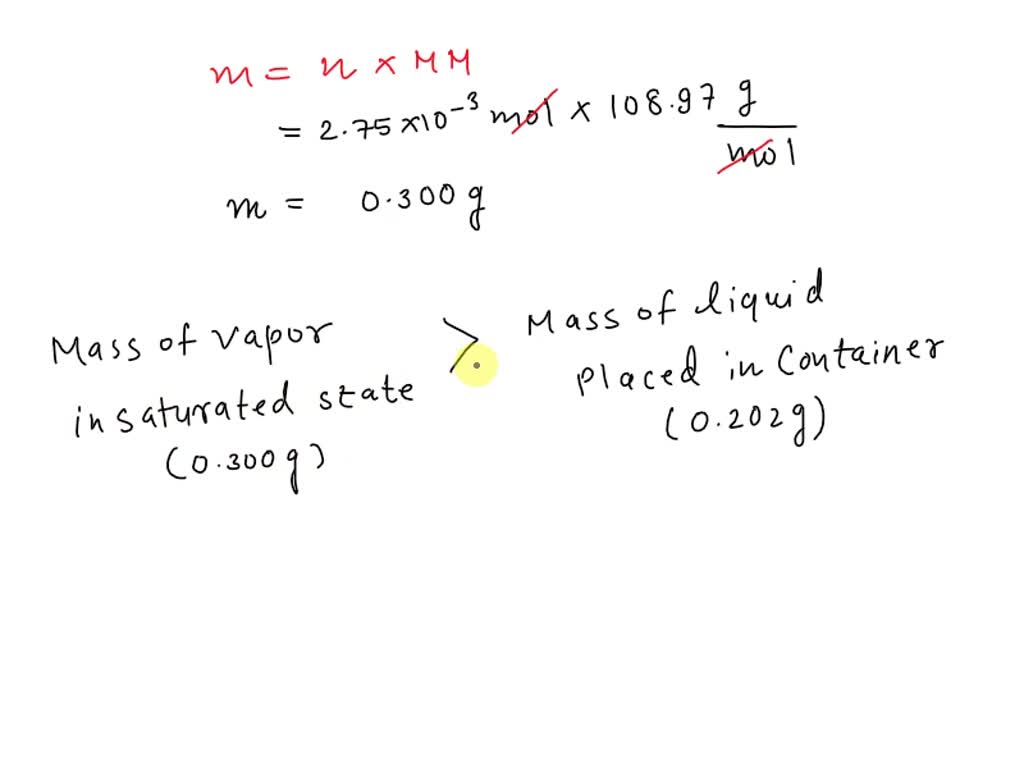SOLVED: The vapor pressure of liquid bromoethane, C2H5Br, is 100. mm Hg ...