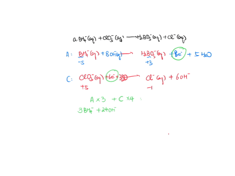 Student number page balance the following redox reaction in...