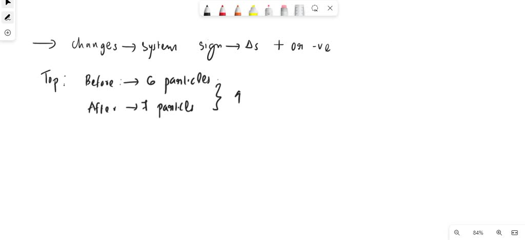 SOLVED: Given the following particle diagrams for changes to a system ... SOLVED: Given the following particle diagrams for changes to a system ...