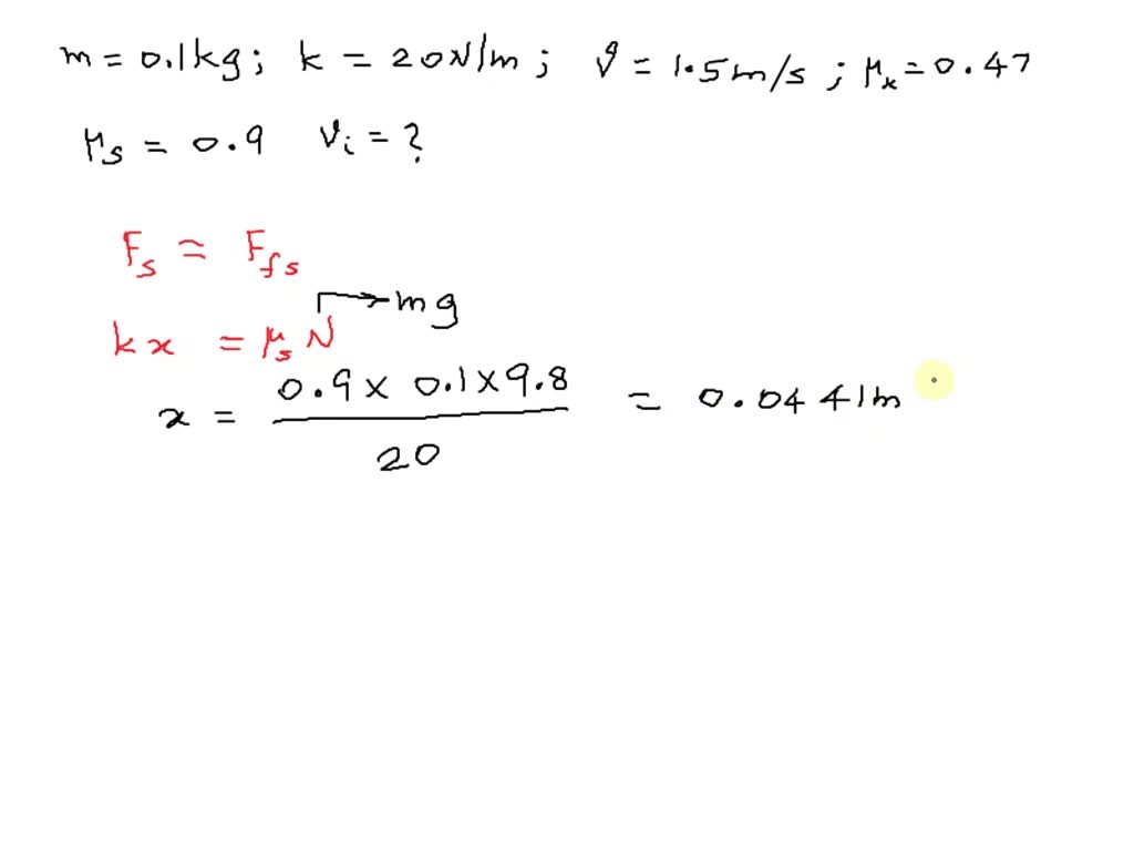 SOLVED: An air-track glider of mass 0.100 kg is attached to the end of ...