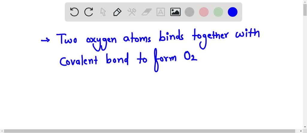SOLVED: When one atom of carbon reacts with two atoms of oxygen, they ...