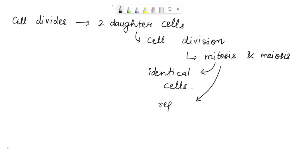 SOLVED: The form of cell division in which a cell divides once and ...