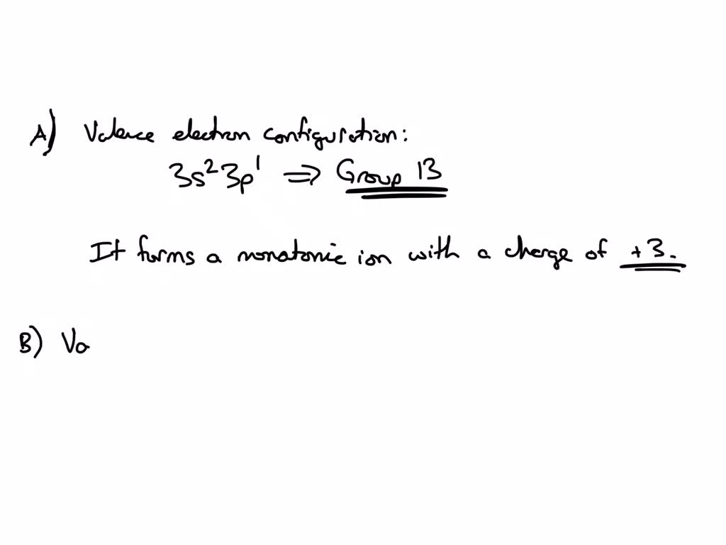 A. A main group element with the valence electron configuration 3𝐬^23𝐩 ...