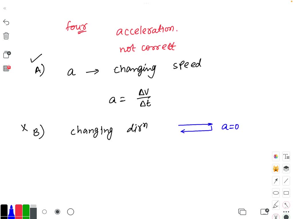 SOLVED: Which is the most precise statement about linear acceleration ...