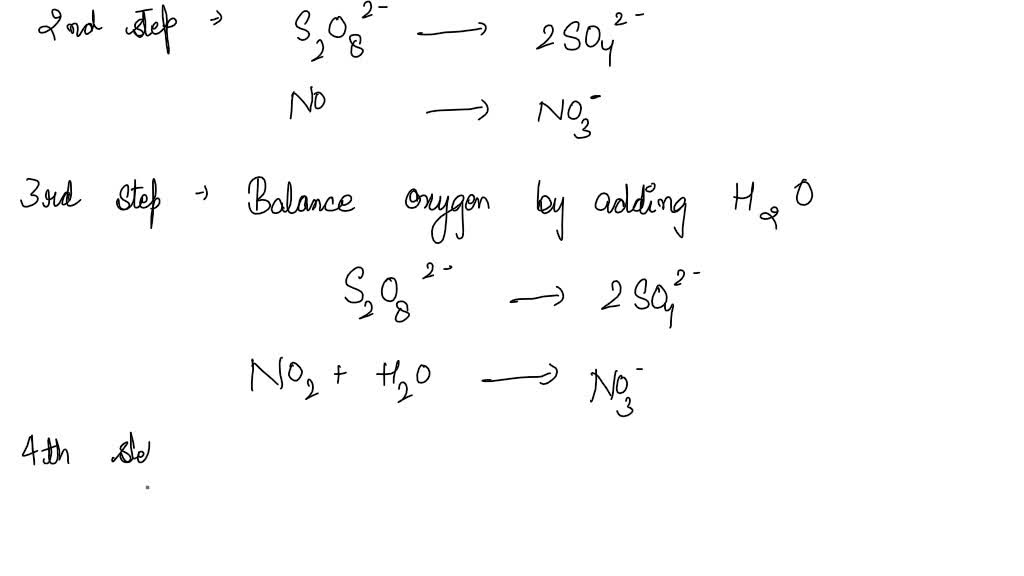 SOLVED: When the following oxidation–reduction reaction in basic ...
