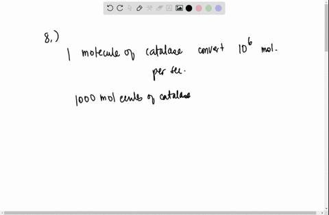 Catalase mw250000da has one of the highest turnover numbers...