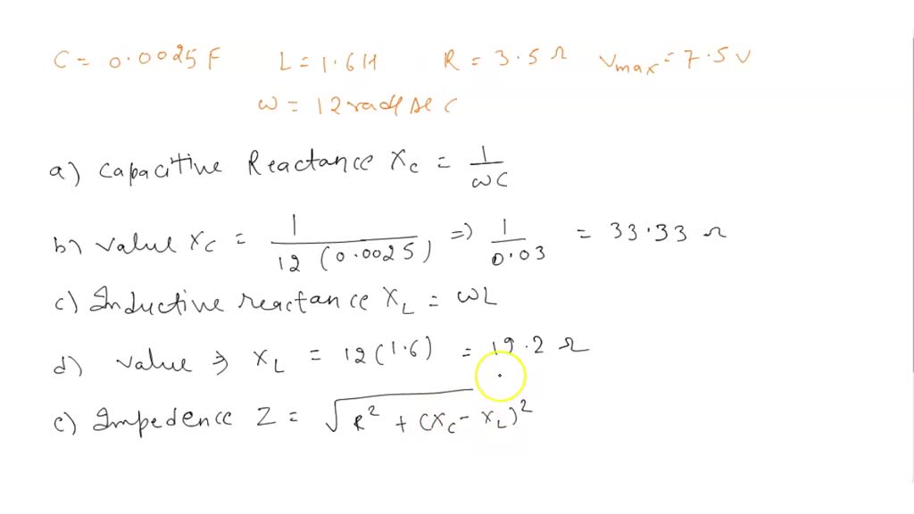 SOLVED: Chapter 31 Practice Problems Problem 1 - The following circuit ...
