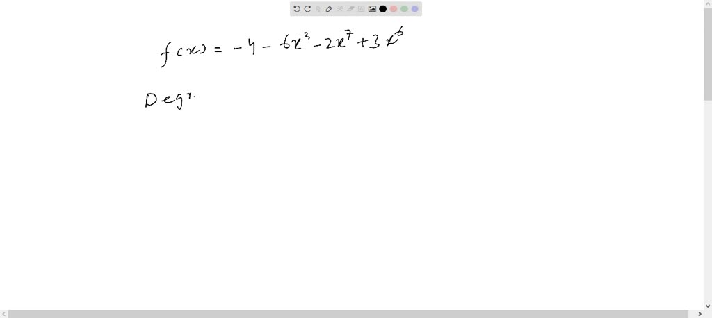 SOLVED: Text: Classify the polynomial as constant leading coefficient ... SOLVED: Text: Classify the polynomial as constant leading coefficient ...