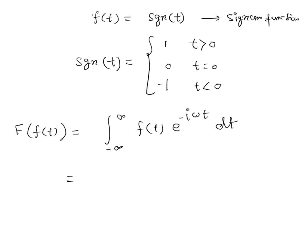 The Fourier transform of the shifted form of the windowed cosine function g(t) = cos(ω0t)[H(t) − ...