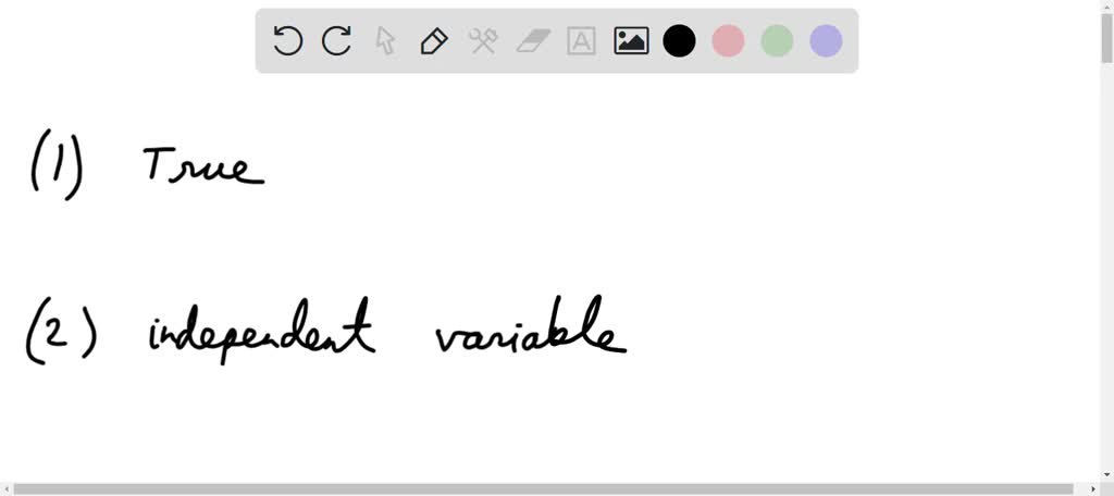 SOLVED: Negative relationship between two variables means that: for the ...