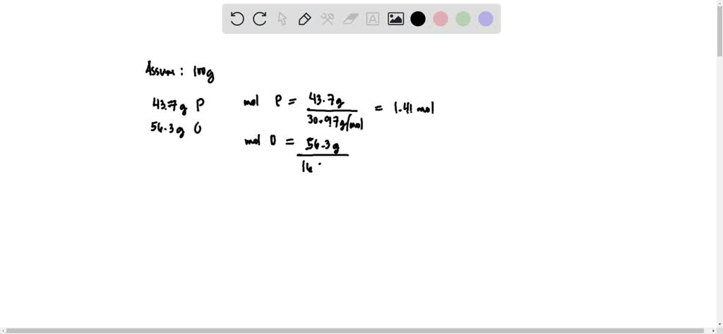 SOLVED: What is the empirical formula of a compound that contains 43.7% ...