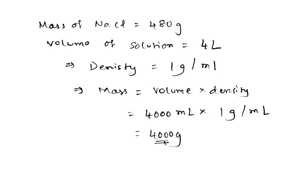 SOLVED: '1- What is the percent composition of a solution in which 480 ...