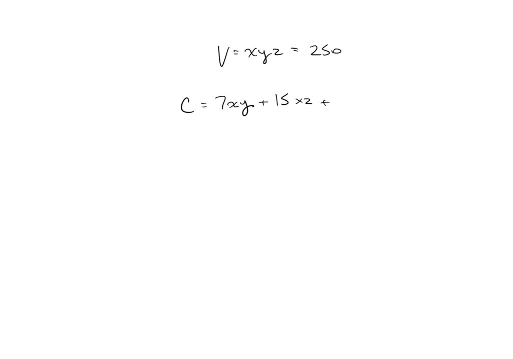 SOLVED: An open-top rectangular box is being constructed to hold a ...