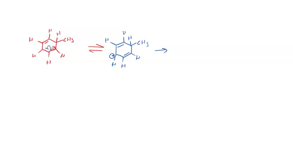 SOLVED: ' The arenium ion intermediate of an electrophilic aromatic ...