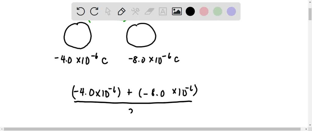 Two identically-sized metal spheres on insulating stands are positioned ...
