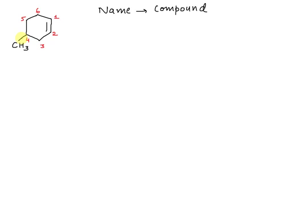 SOLVED: What is the IUPAC name Of the following compound? CH; 4 ...
