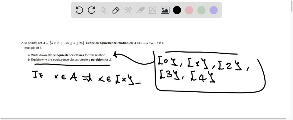 SOLVED: Question 5: Explain Equivalence Partitioning. Can equivalence ... SOLVED: Question 5: Explain Equivalence Partitioning. Can equivalence ...