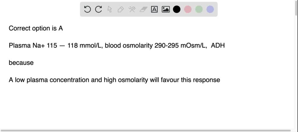 SOLVED: Sodium loading" with a sodium concentration beverage above ...