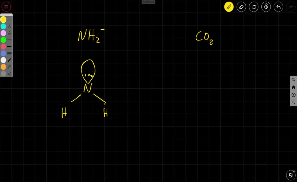 SOLVED: Draw the Lewis structures for NH2- and CO2, respectively. What ...