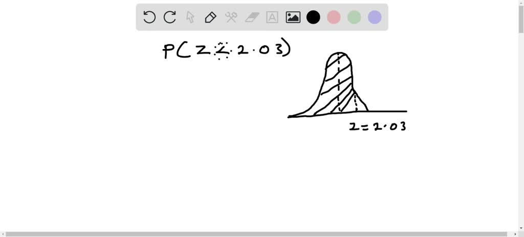 SOLVED: Find the probability using the normal distribution: P (z