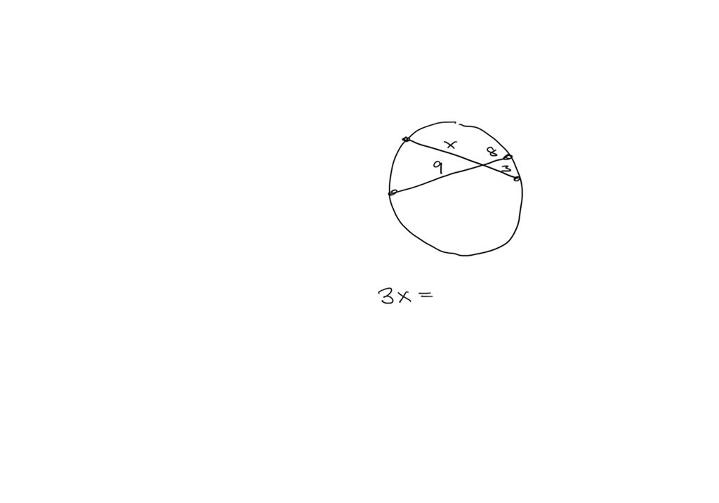 SOLVED: Line segment ON is perpendicular to line segment ML. Circle O ...