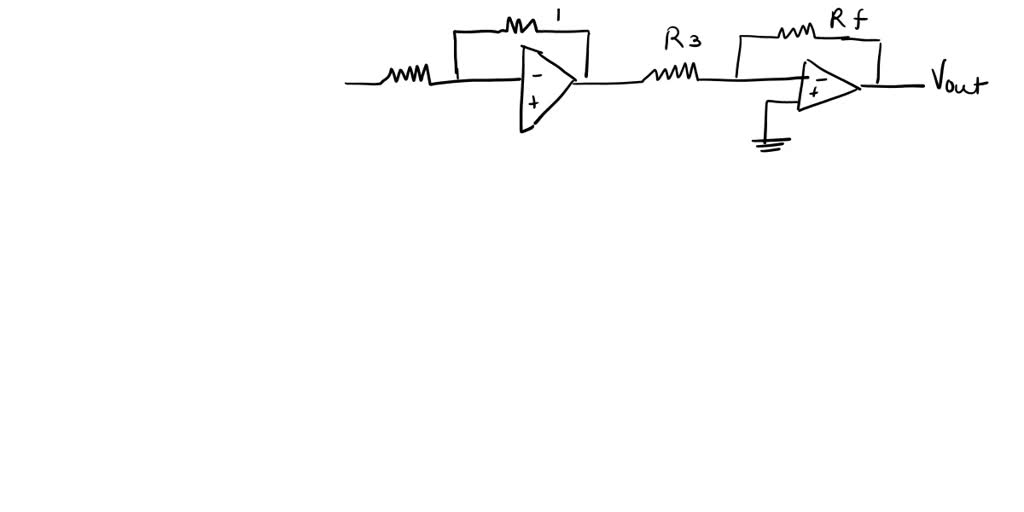 SOLVED: Q7. Design a circuit using three op-amps in parallel to provide ...