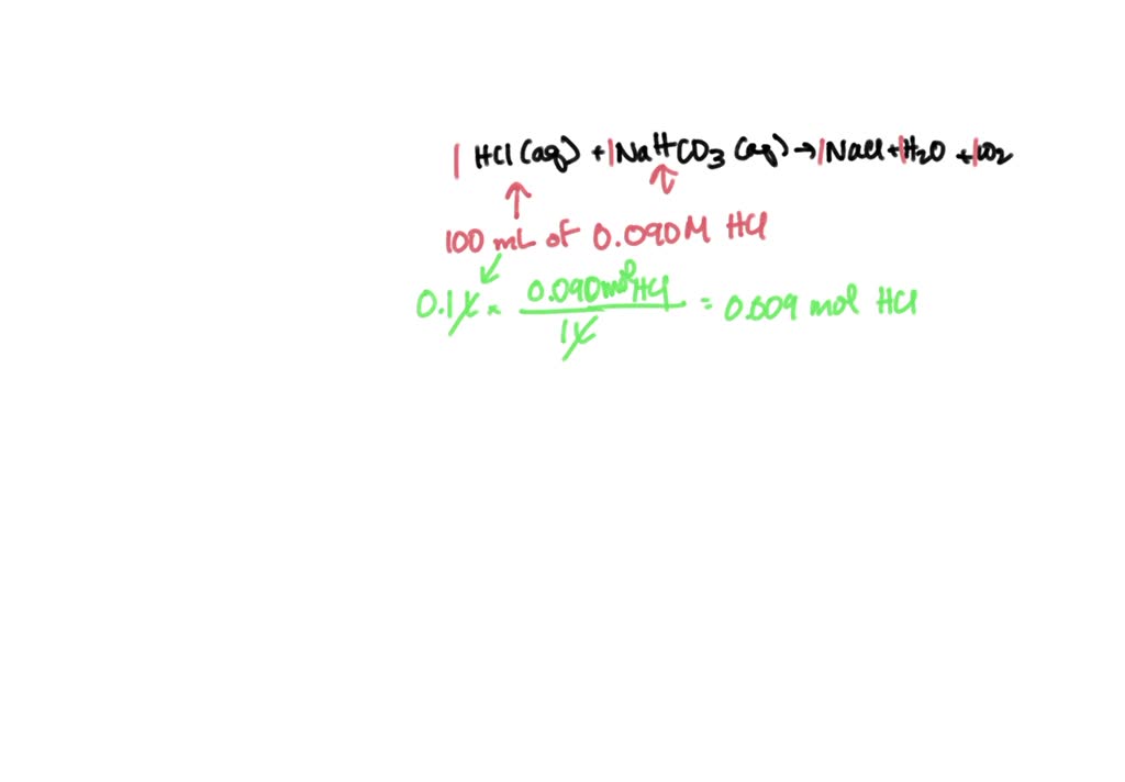 SOLVED: Sodium hydrogen carbonate NaHCO3, also known as sodium ...